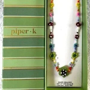 Piper K | Jewelry | Piper K Groovy Flower Garden Hand Beaded ...